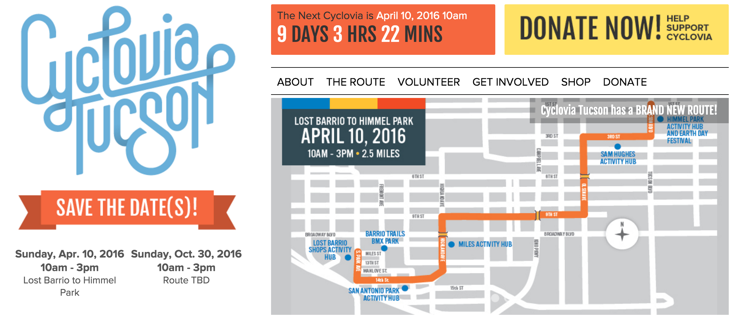 Cyclovia gets a new route; looking for support | Bicycle Tucson